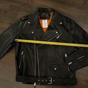 Robert Graham | Jackets & Coats | Nwt Robert Graham Black Vegan Leather ...